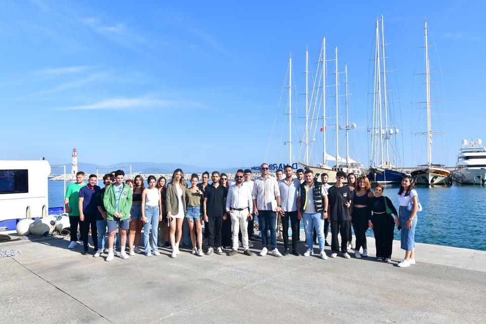 Didim MYO, D-Marin'e teknik gezi düzenledi - Aydın Denge Haber - (5) Didim MYO, D-Marin'e teknik gezi düzenledi - Aydın Denge Haber - (5)